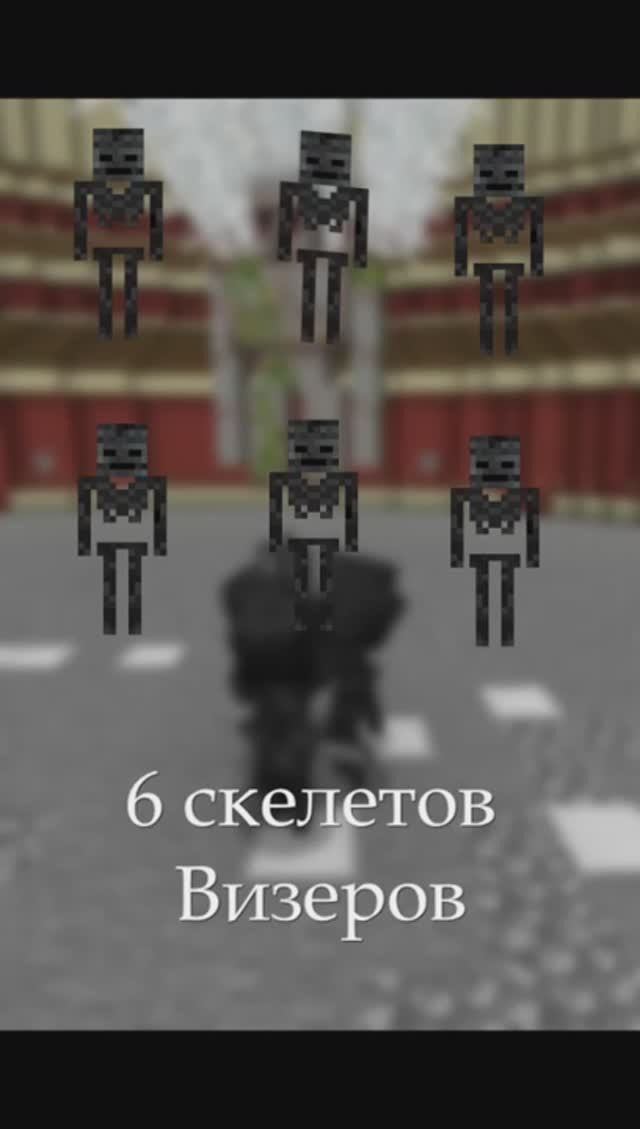 6 Визеров скелетов против 1 Вардена