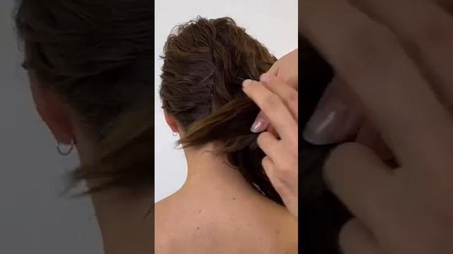 Красивая текстурная ракушка от Елены Ломовцевой с лучшим утюжком для волос BABYLISS PRO ELIPSIS 3100