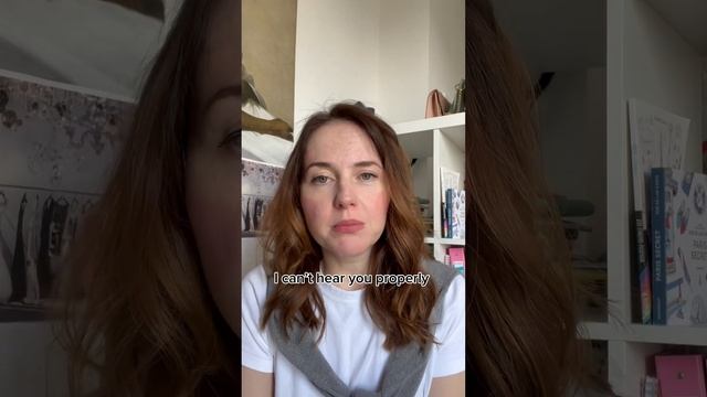 Как быть, если во время звонка тебе что-то непонятно и нужно переспросить.
