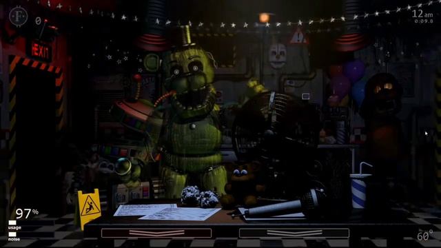 МУСОР ФОКСА И БОННИ ФАНТОМА Ultimate Custom Night