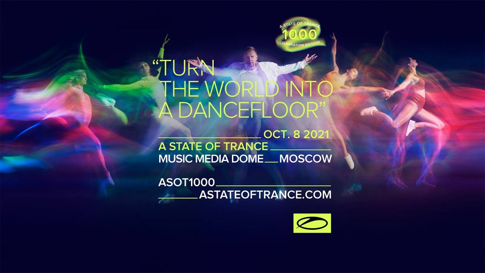 A State of Trance 1000 - Music Media Dome, Moscow (08.10.2021) Best Moments