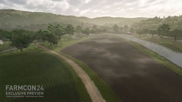 Farming Simulator 25 Первый геймплей — предварительная выставка FarmCon#fs25 #farmingsimulator25