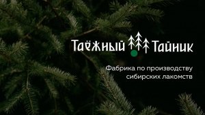 Производство сибирских лакомств на фабрике  "Таёжный тайник"