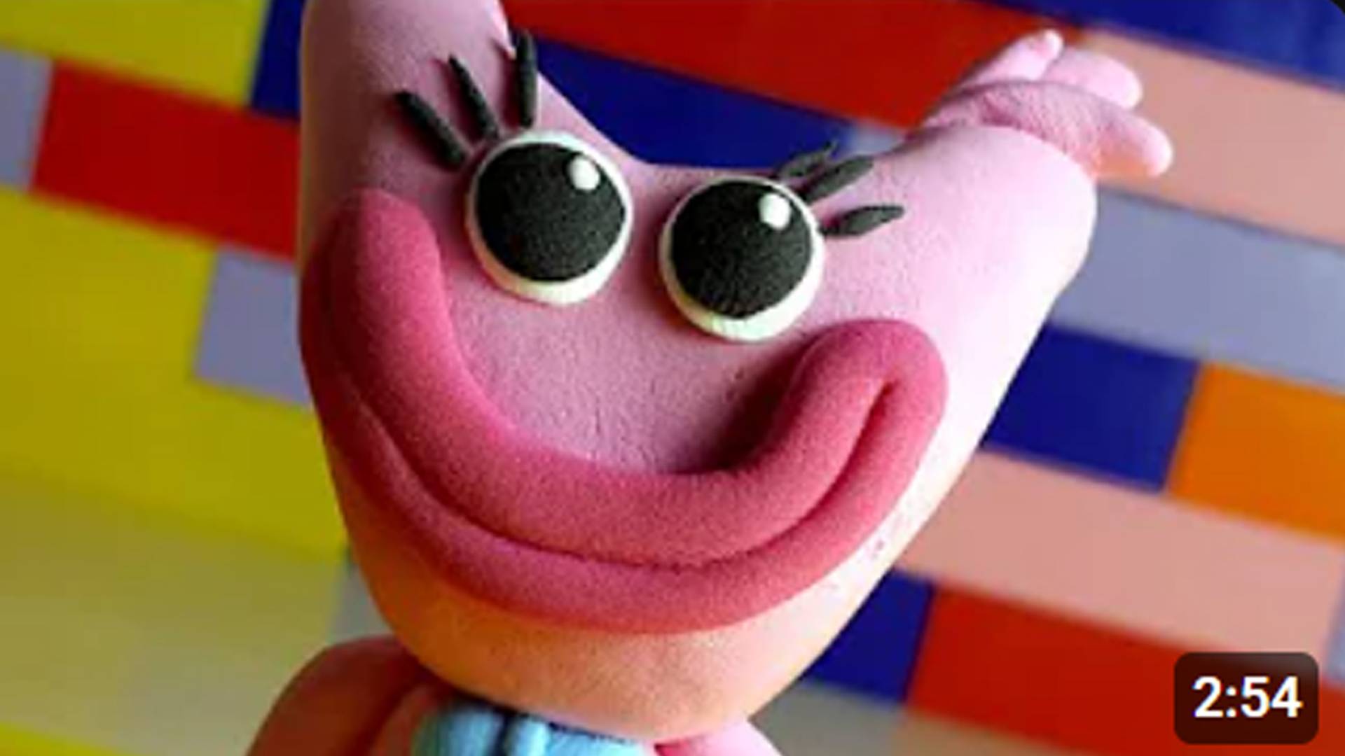 Кисси Мисси из пластилина Розовый Хаги Ваги\Киси МисиPlasticine clay Kissy Missy Poppy Playtime.