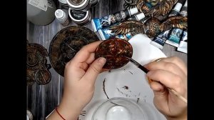 Как сделать ржавчину красками?