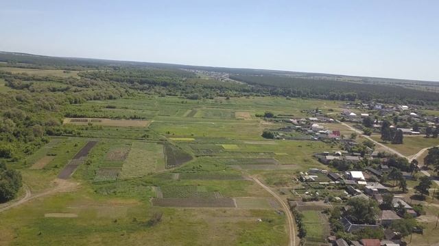 Полет над селом Анпиловкой