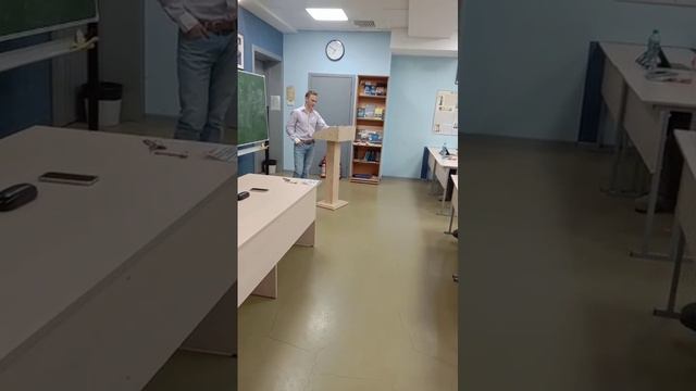 Выступление будущего адвоката. Фрагмент занятия спецкурса.