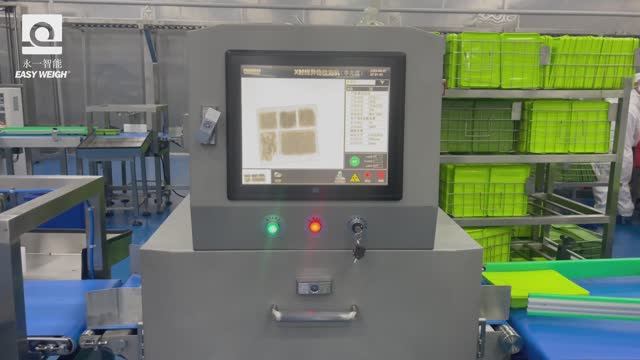 Рентген инспектор FXR-4017 - контроль упакованных ланч боксов