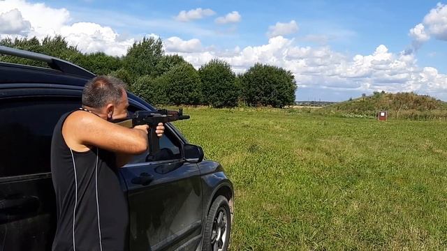 Сайга 410 - 50 метров.