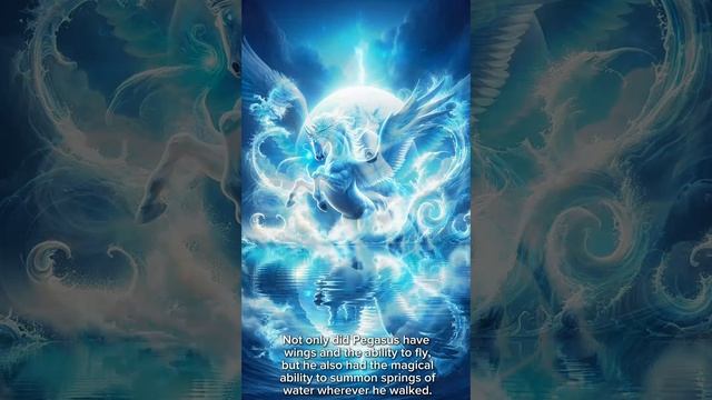 Pegasus - the creation of Gorgon and Poseidon