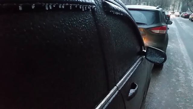 Зима вернулась...? Как открыть машину.