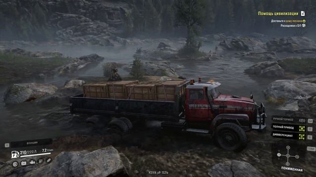 SnowRunner Прохождение Британская Колумбия ч8