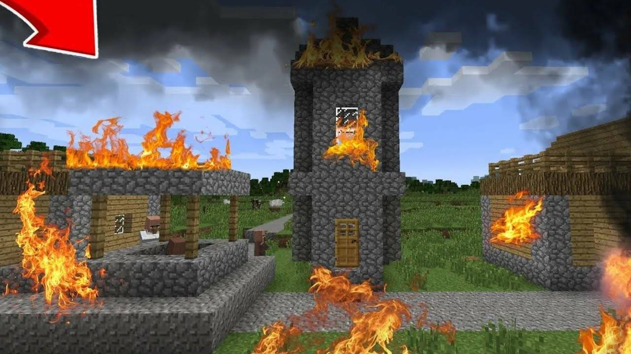 Вот что сделал хакер пока я был в городе в майнкрафт