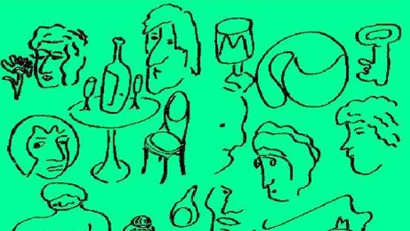 Ulysses drawings,  18/18