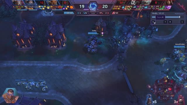 【Heroes of the storm】Воскрешение ценного игрока