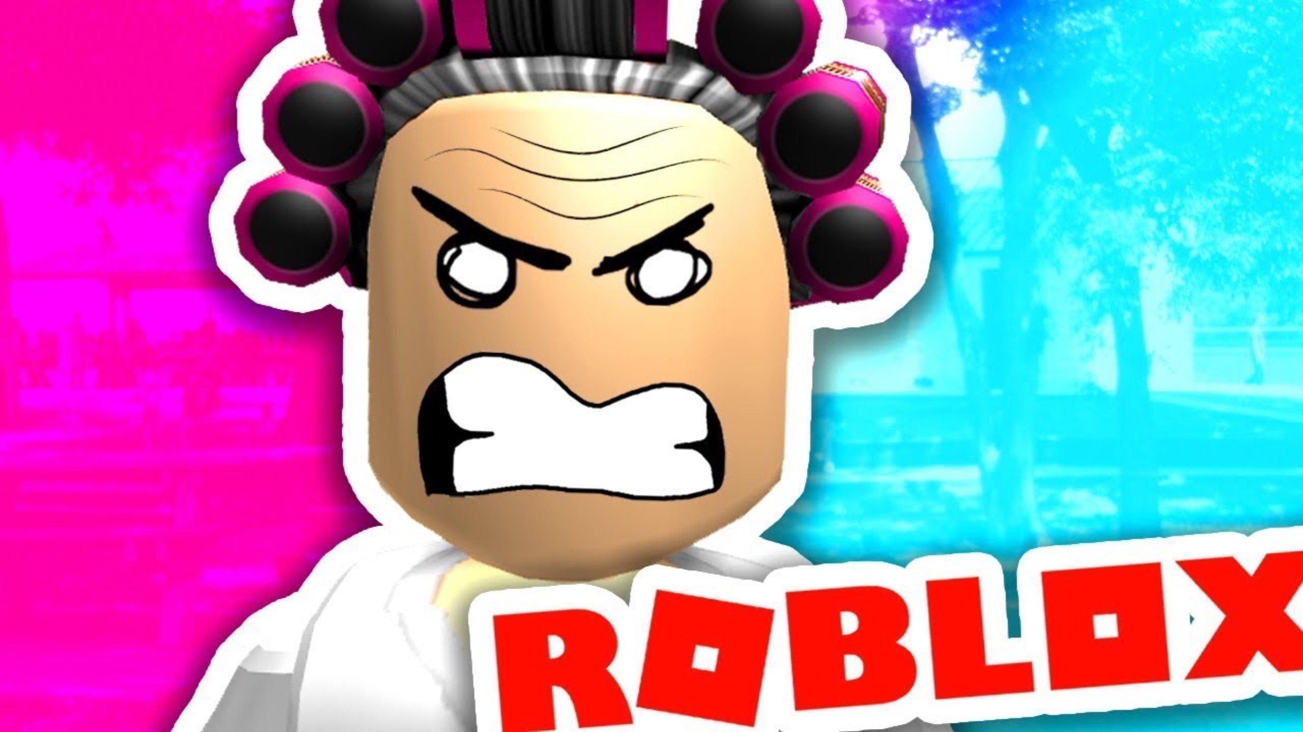OLD LADY TROLLS PEOPLE IN ROBLOX