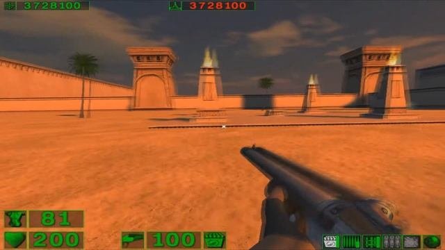 Прохождение Игры Serious Sam The First Encounter Часть 11: Алея Сфинксов!!!