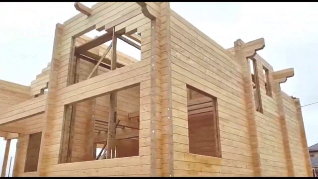 Дом из клееного бруса. КП Дачная практика