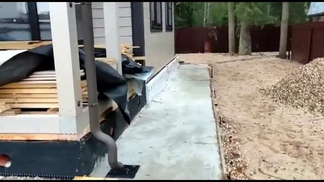 СНТ Виктория. Отделка дома из клееного бруса.