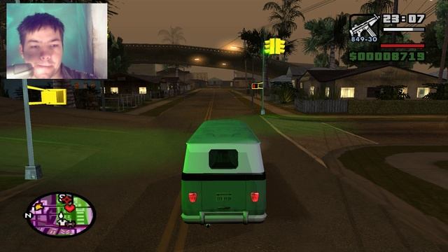 Grand Theft Auto:San Andreas №6 Тачка против вертолета