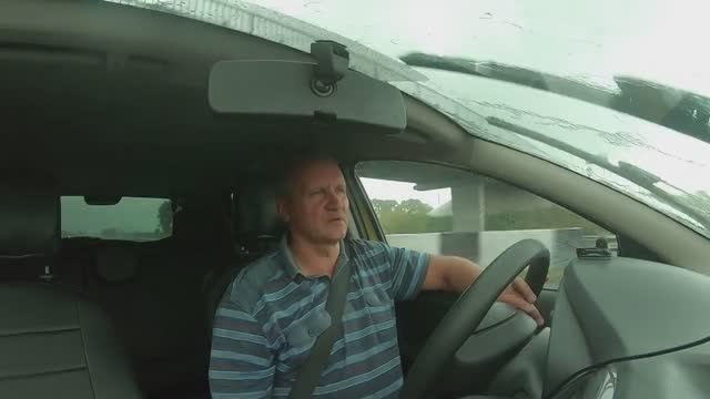 Дорога,ветер,дождь,град!!!