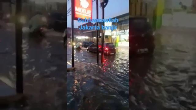 subhannaallah Jakarta banjir