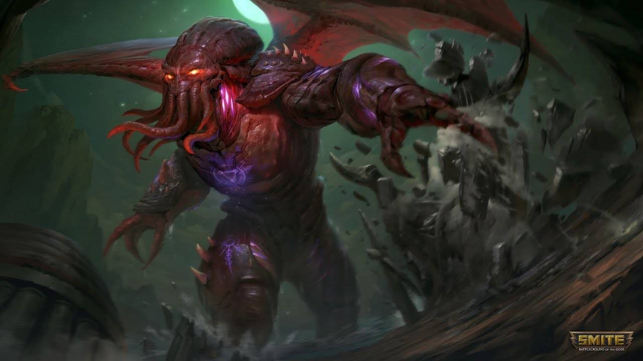 Победа 4 vs 5 и топ урона на саппорте / Smite