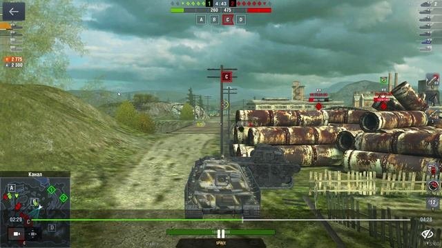 В бой на Vk 75.01 K. Рекорд урона на аккаунте.