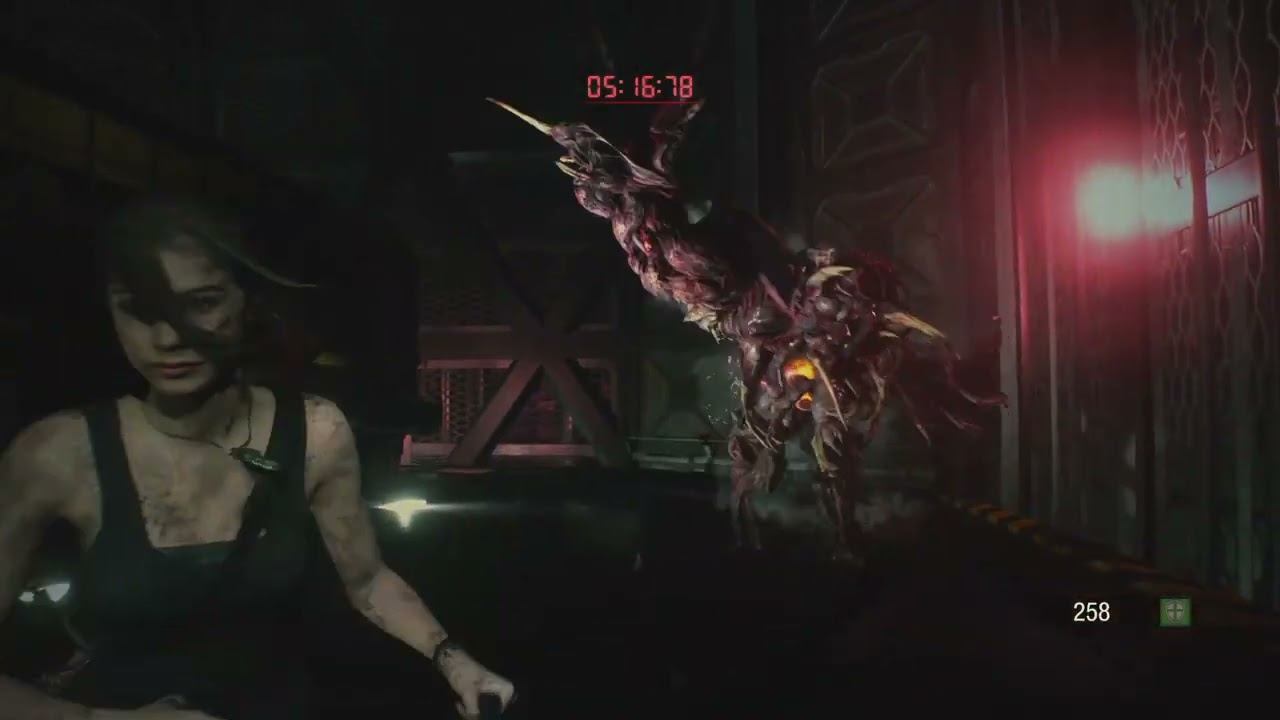 Resident Evil 2 Remake (Hard) - Биркин G4 (Клэр, Финал)