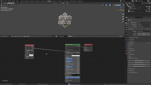 Blender fractals, now in COLOR ｜ Geometry Nodes⧸Shading tutorial-c0r35Yr-VHA