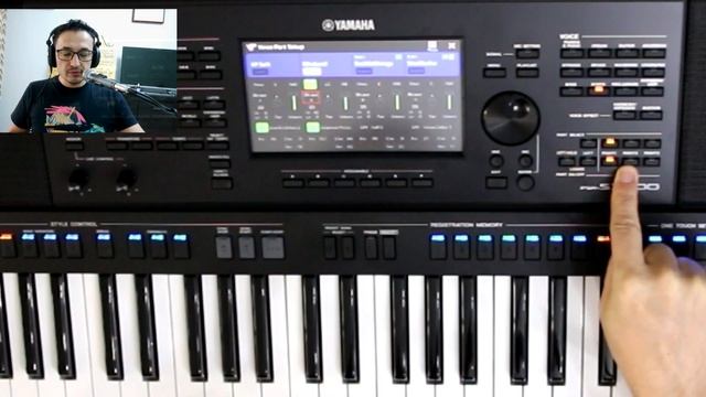 Обзор синтезатора Yamaha PSR SX700  Звуки, Стили, Микрофон