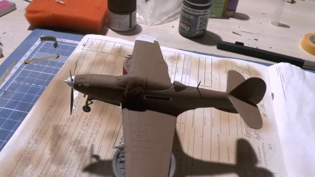 P-39N Аэрокобра (№7231,Звезда,1:72) часть вторая