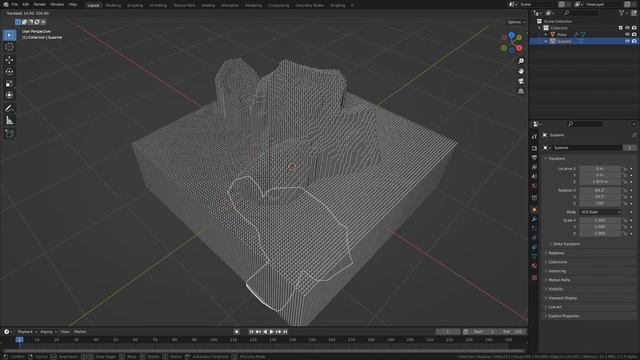 Raycasting with Geometry Nodes ｜ Blender 3.0 tutorial-oU-QQ3uPLOA