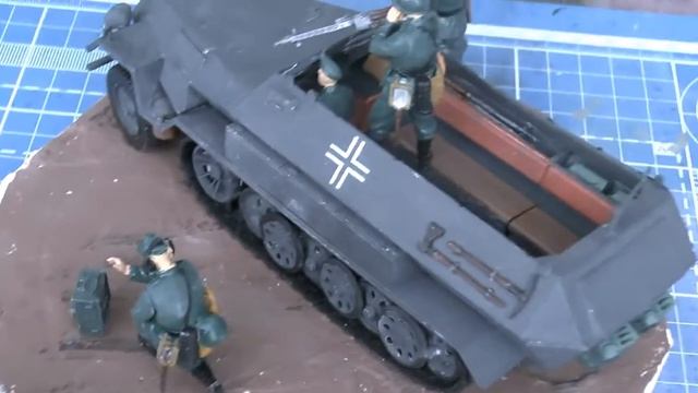 Немецкий бронетранспортер "Ханомаг" (Звезда, 1/35) часть 5 ФИНАЛ