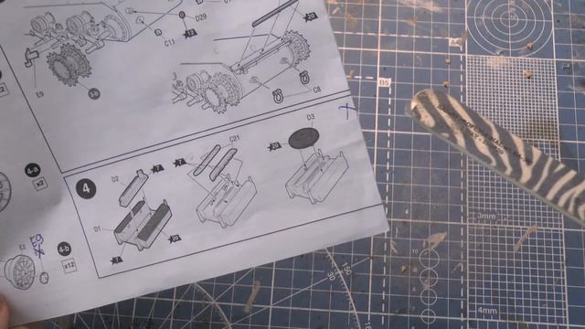 Советский тяжелый танк КВ-1 (Звезда, 1:35) часть вторая