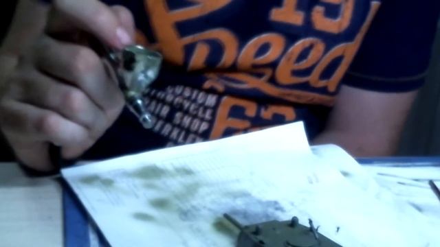 Советский тяжелый танк КВ-1 (Звезда, 1/35) часть шестая