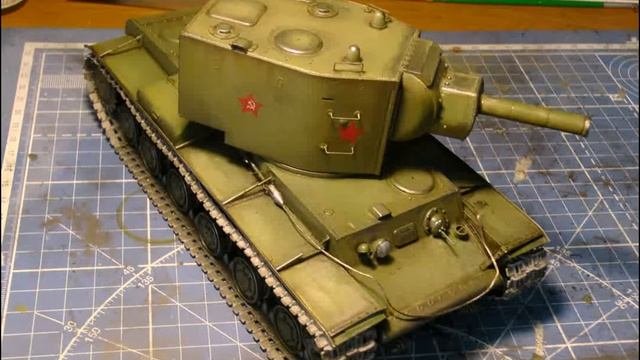 КВ-2 Презентация готовой модели
