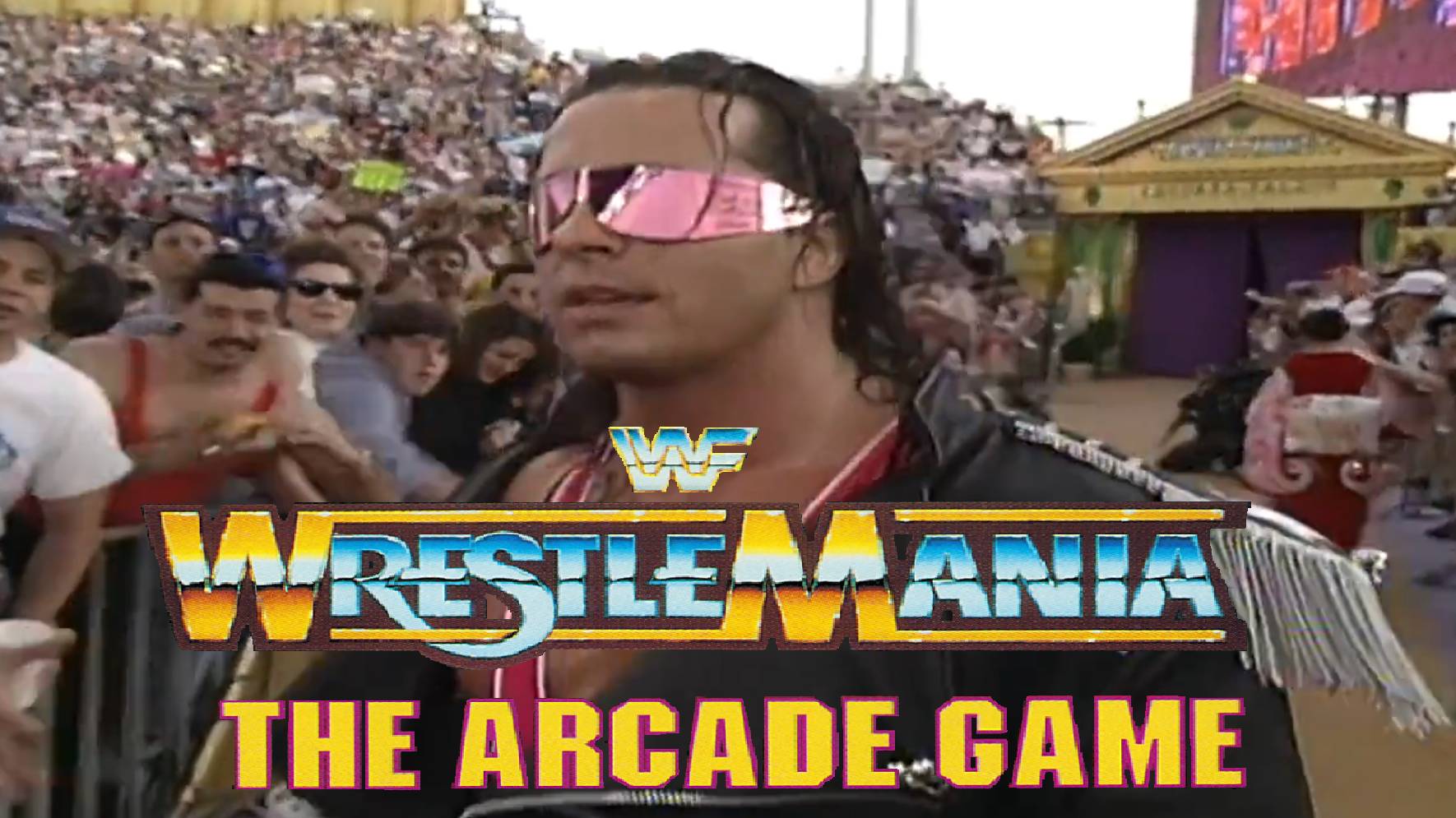 WWF Wrestlemania: The Arcade Game (MAME) Bret Hart Intercontinental Title