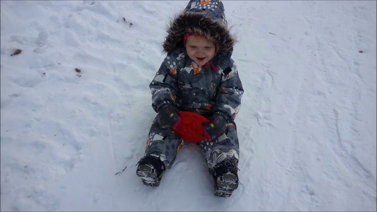 Прогулка на горках в Гришкино (Тверь)