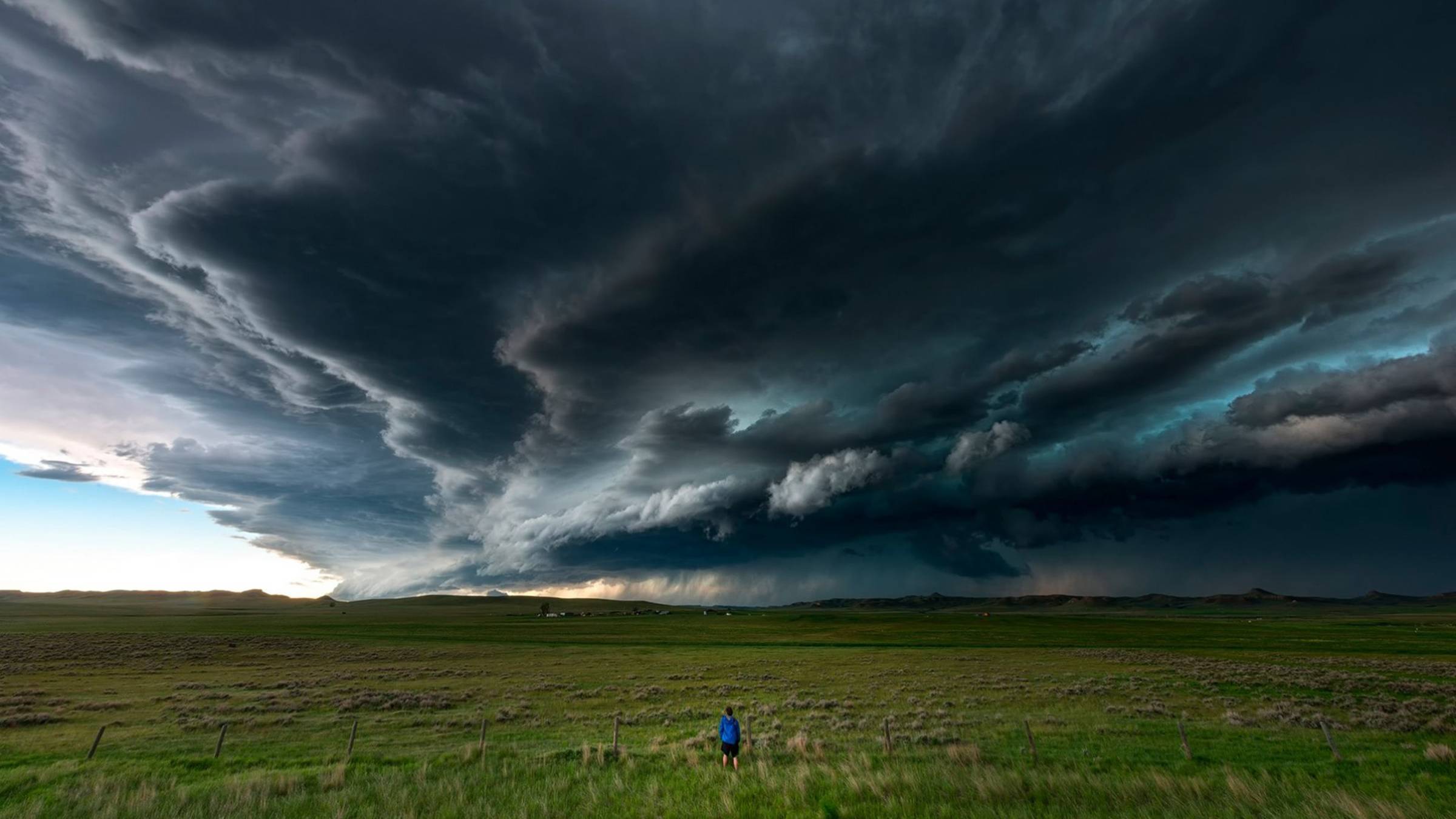 Слабые грозы в деревне, июнь 2024