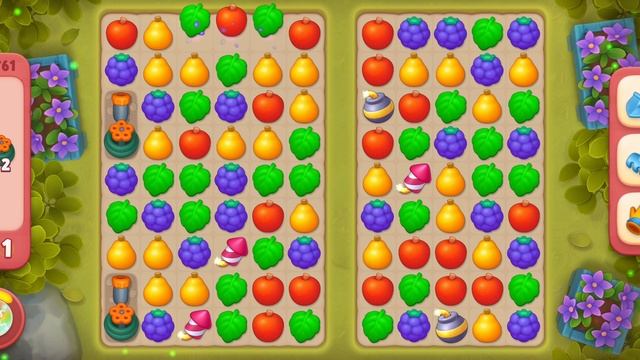 Gardenscapes Садовник Остин  Уровень 13761, 13762