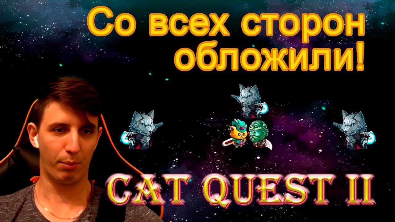 ВОЛКИ!!! ЖИВЫМИ НЕ ДАДИМСЯ!!! Cat Quest II (часть 10)