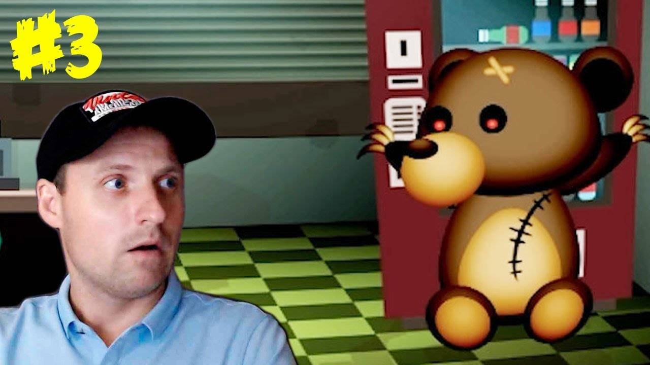 МИШКИ УБИЙЦЫ ОХОТЯТСЯ НА МЕНЯ! Bear Haven Nights ПРОХОЖДЕНИЕ НОЧЬ 3.