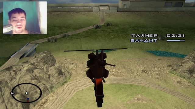 Grand Theft Auto:San Andreas №11 Пистолет и пулемет, самолет и вертолет