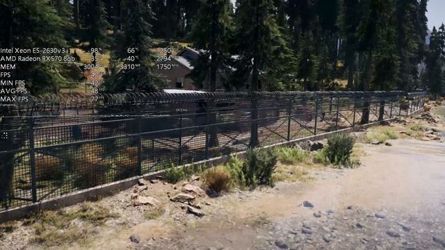 Xeon E5-2630V3 + RX570 8GB(Far Cry 5 1080p)