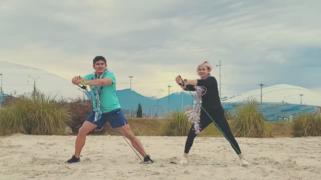 "Звёзды в песке" или "Предновогодняя талия по-сочински" с Еленой Кузьминой и Игорем Цивилёвым