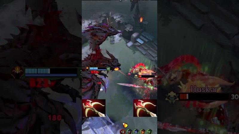 Dragon Knight Daedalus vs Huskar Daedalus