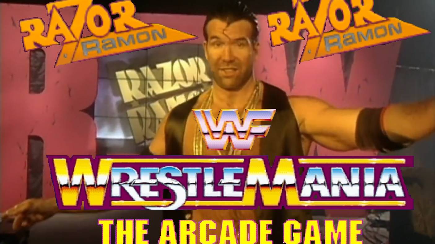 WWF Wrestlemania: The Arcade Game (MAME) Razor Ramon Intercontinental Title