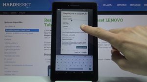 Cómo compartir Internet en LENOVO Tab E7 - activar Zona WiFi, compartir WiFi