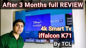 iffalcon K71 55in  After 3 month Full Review In Hindi | 4k UHD  Android Tv Review | khantalk